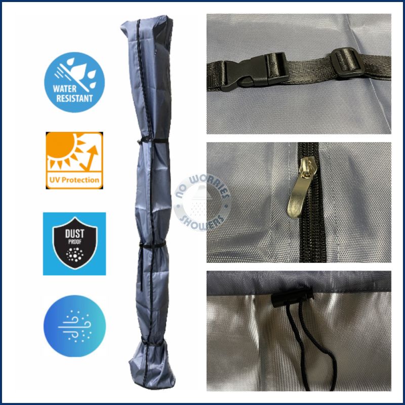 High Quality Protective Cover For Freestanding Outdoor Showers , Suits ...